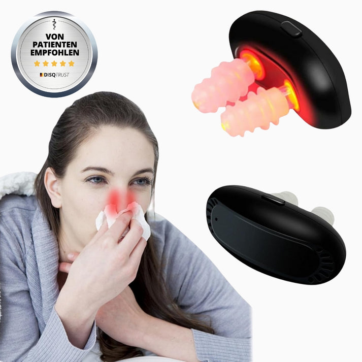 Nasamed | Infrarot-Sinusitistherapie für freie Atemwege – Hermhoffer